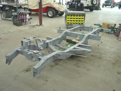Land Rover Series III 88 refurbishment